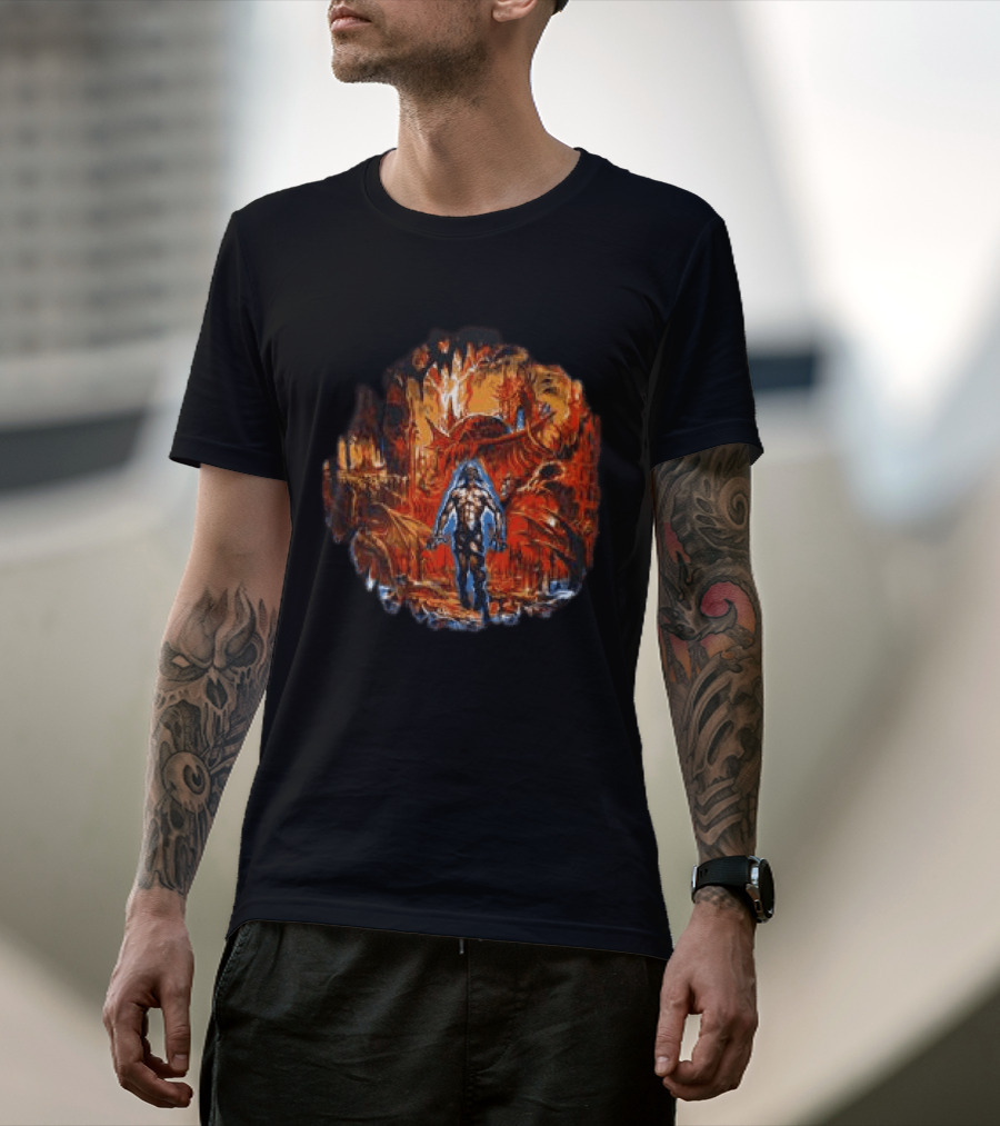 200 Stab Wounds Lowest Form Gothic Demon Cave Fantasy T-Shirt