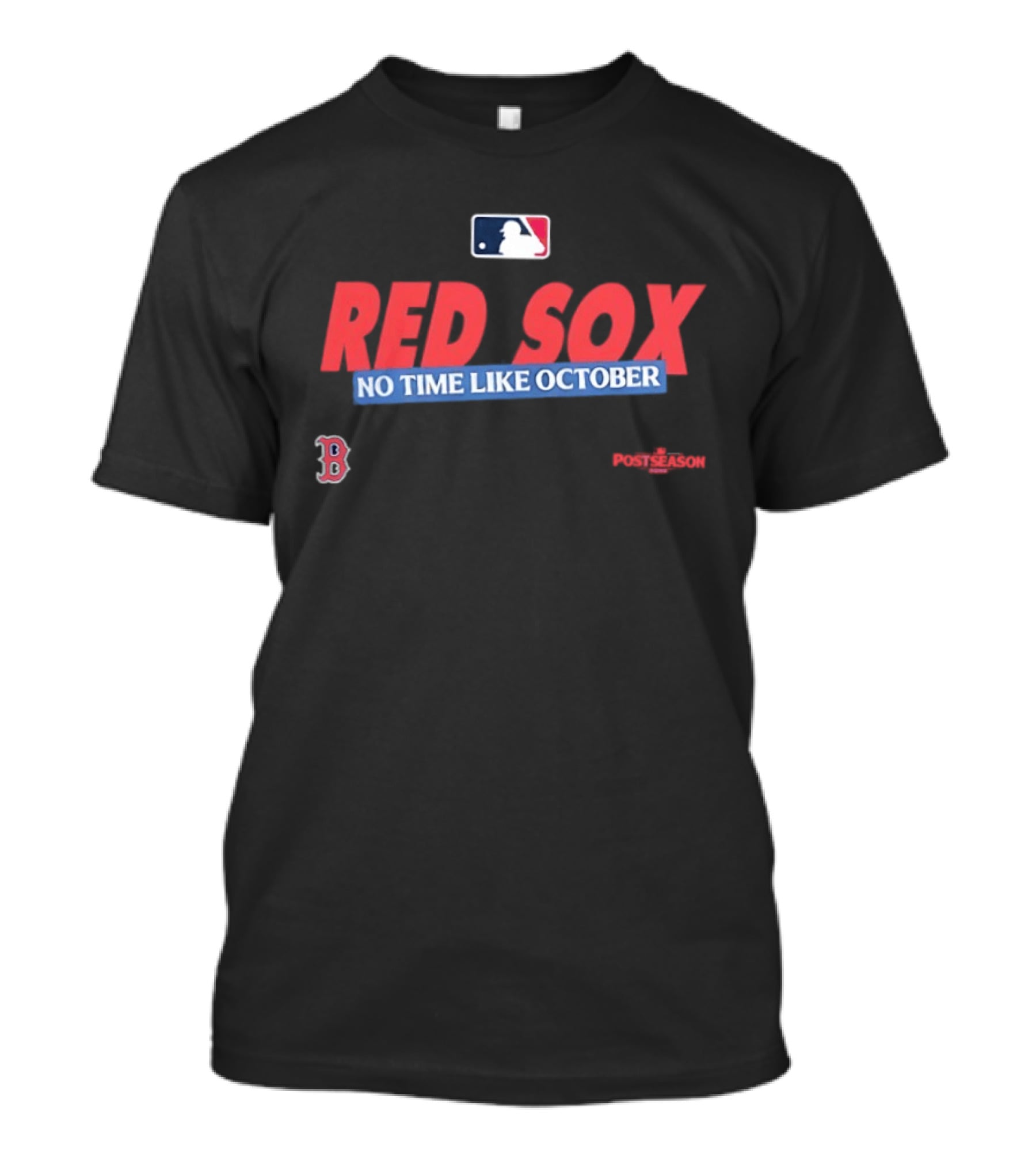 Boston Red Sox No Time Like October 2026 MLB Postseason T-Shirt