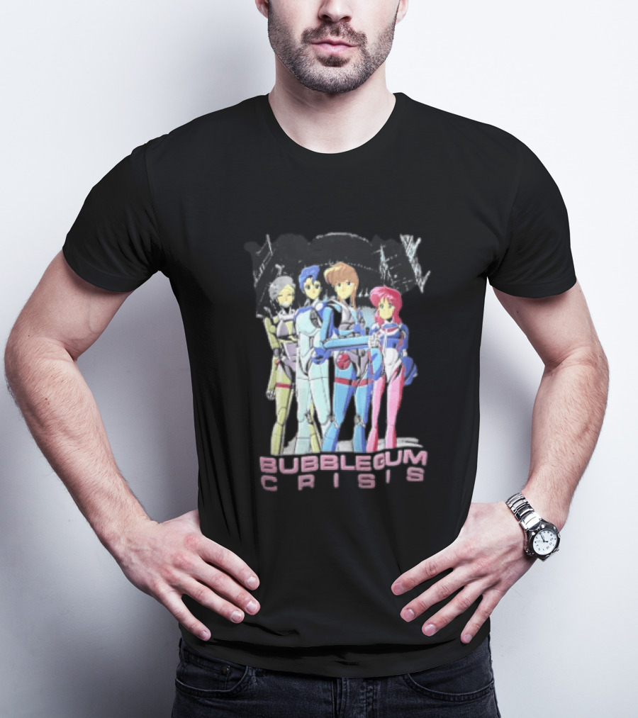 Bubblegum Crisis Female Warriors Cyberpunk Hardsuits Anime T-Shirt