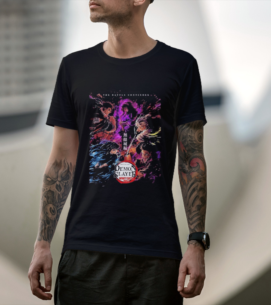 Demon Slayer Infinity Castle Part 2 The Battle Continues Coming Soon In Cinemas T-Shirt