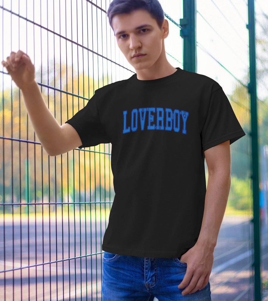 Loverboy Store September Mockneck Collection T-Shirt
