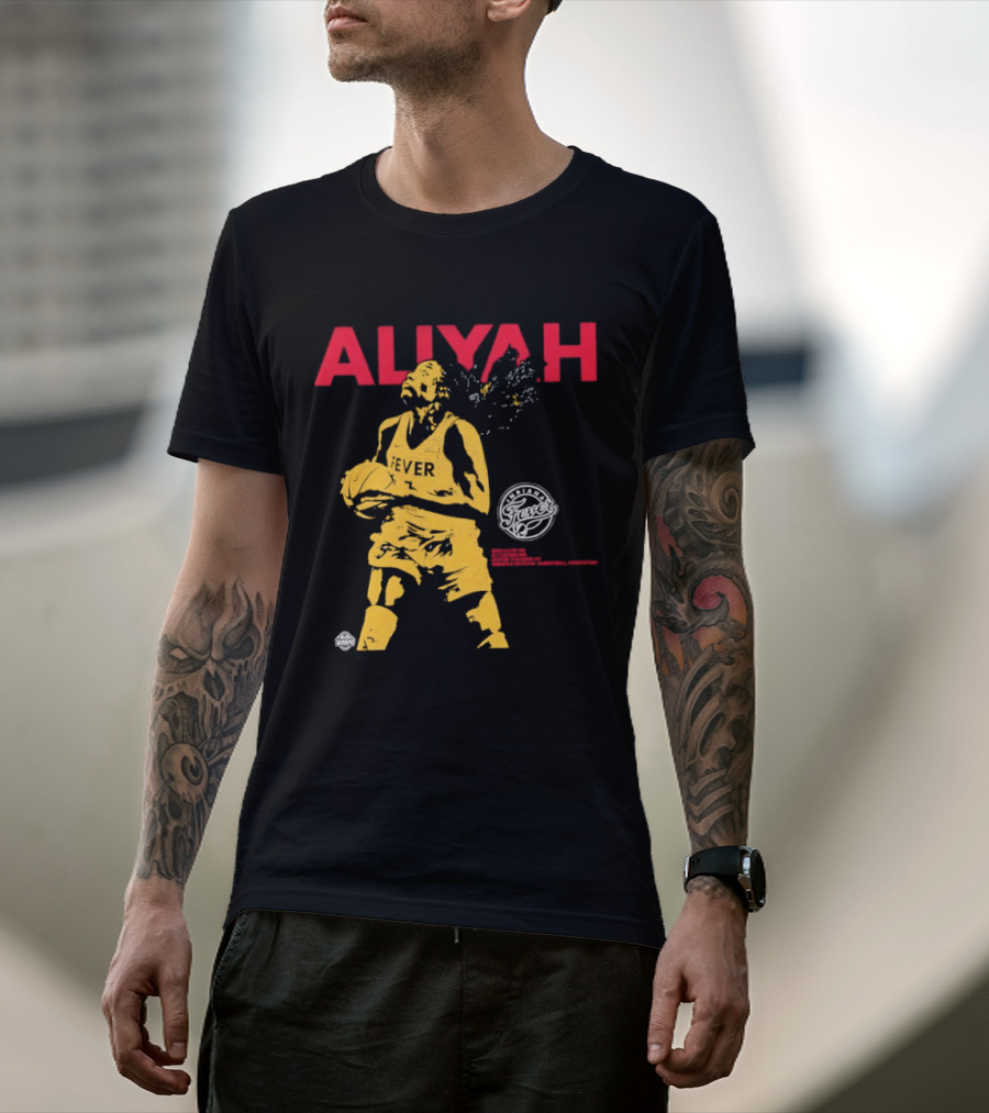 Indiana Fever Aliyah Basketball Player T-Shirt