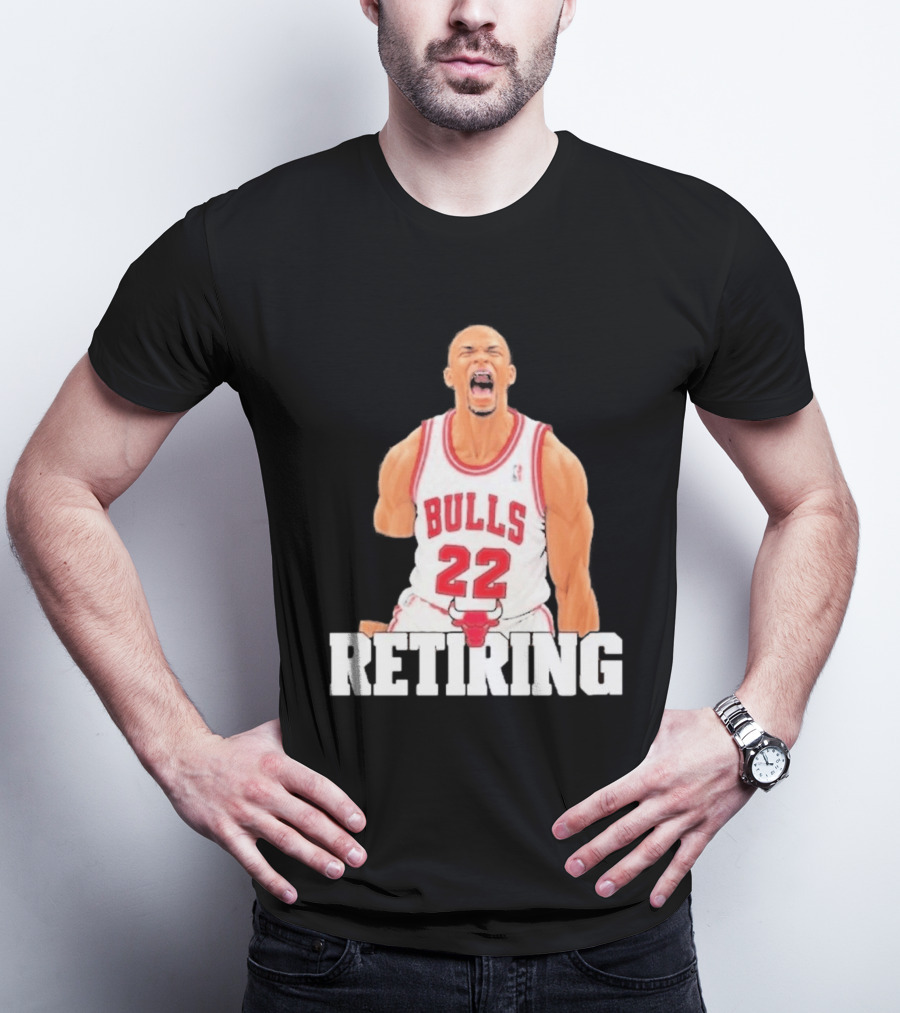 Taj Gibson 22 Bulls Retiring Iconic Moment T-Shirt