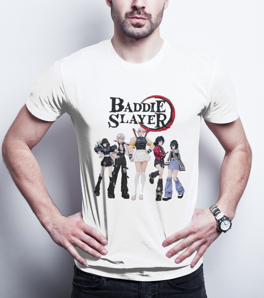 Baddie Slayer Demon Slayer Kimetsu No Yaiba Characters T-Shirt