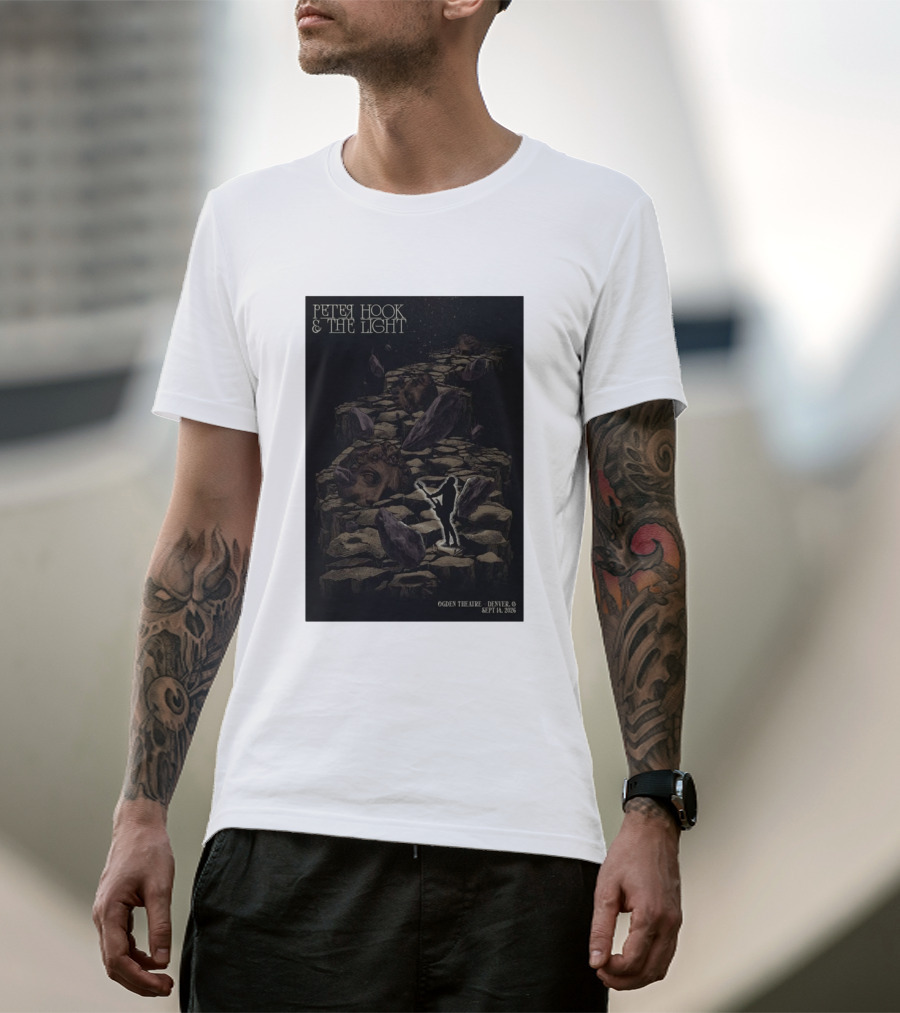 Peter Hook And The Light Ogden Theatre Denver CO September 14 2026 Concert T-Shirt