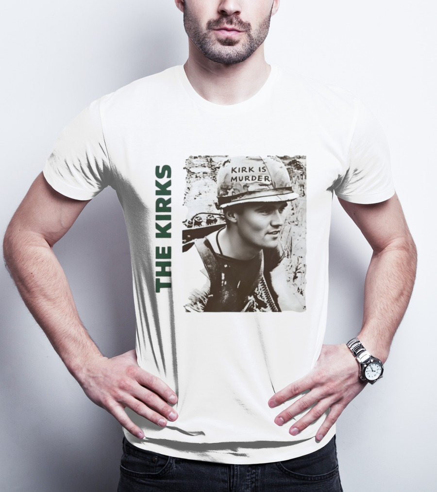 The Kirks Kirk Is Murder Helmet Soldier T-Shirt