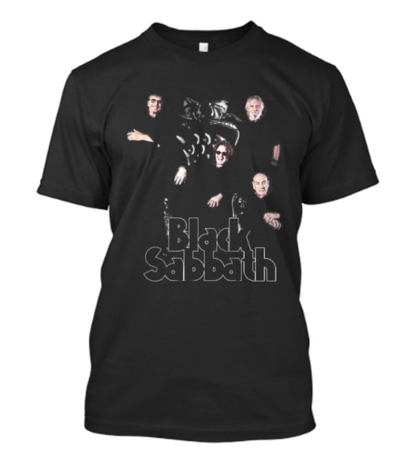 Black Sabbath Back To The Beginning Band Photo T-Shirt