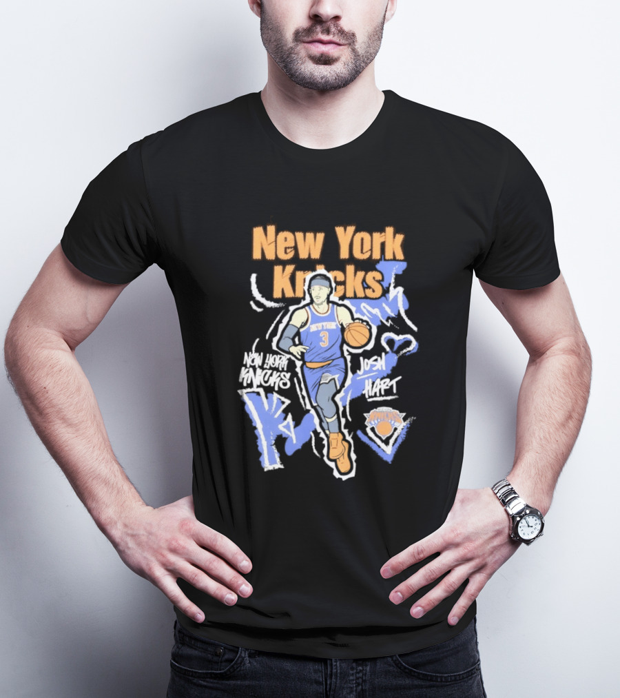 New York Knicks Josh Hart Chalked Up Basketball Player T-Shirt