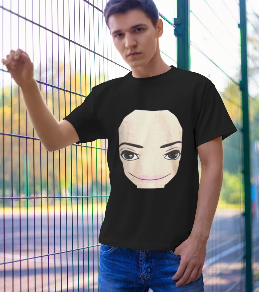 Roblox Avatar Smirking Face Female T-Shirt