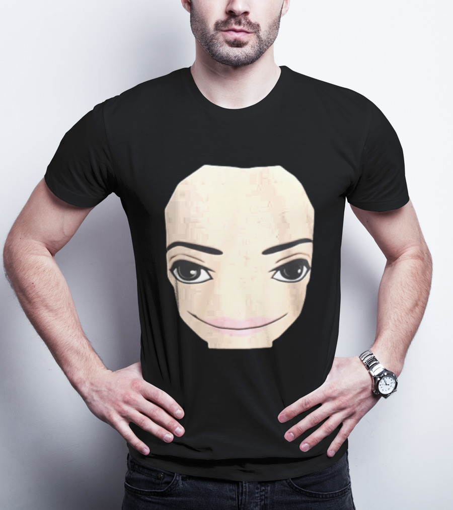 Roblox Avatar Smirking Face Female T-Shirt