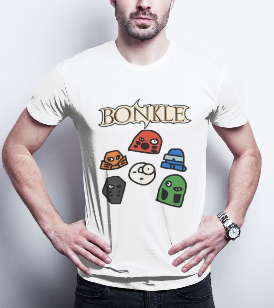 Bonkle Bionicle Toa Mata Masks Collection T-Shirt