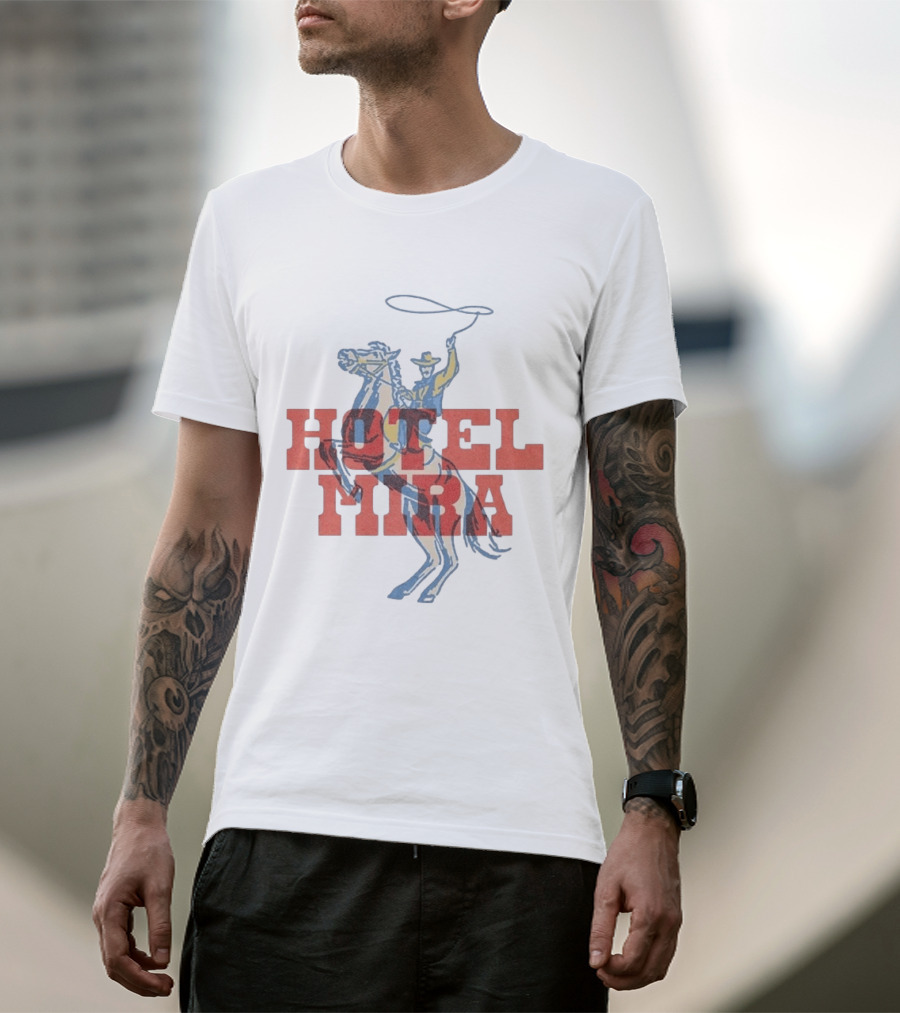 Hotel Mira Cowboy Rider T-Shirt