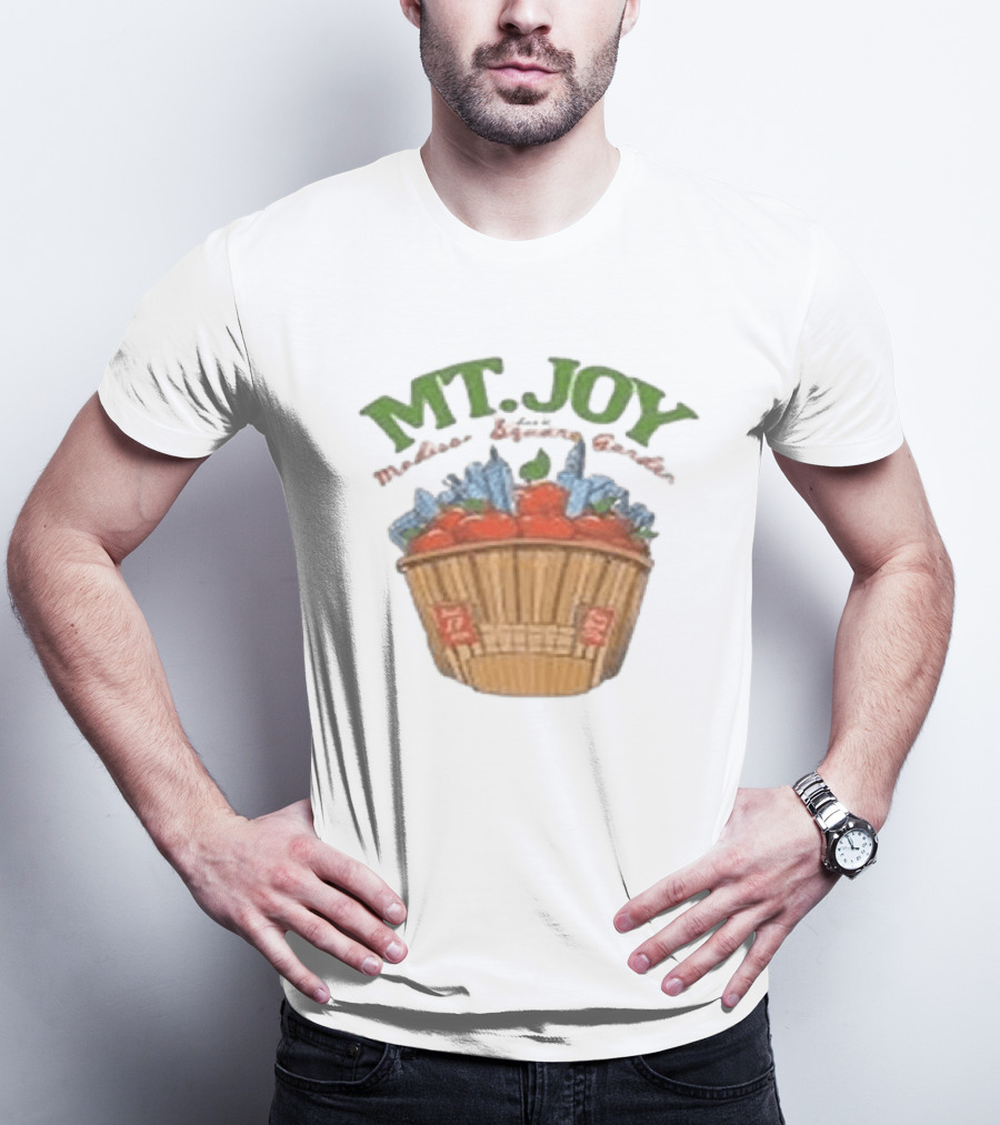 Mt Joy Farm Fresh Apples Basket Orchard T-Shirt
