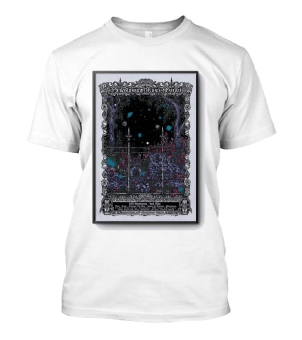 Iron Blossom Music Festival September 19 20 2026 Midtown Green Richmond VA T-Shirt