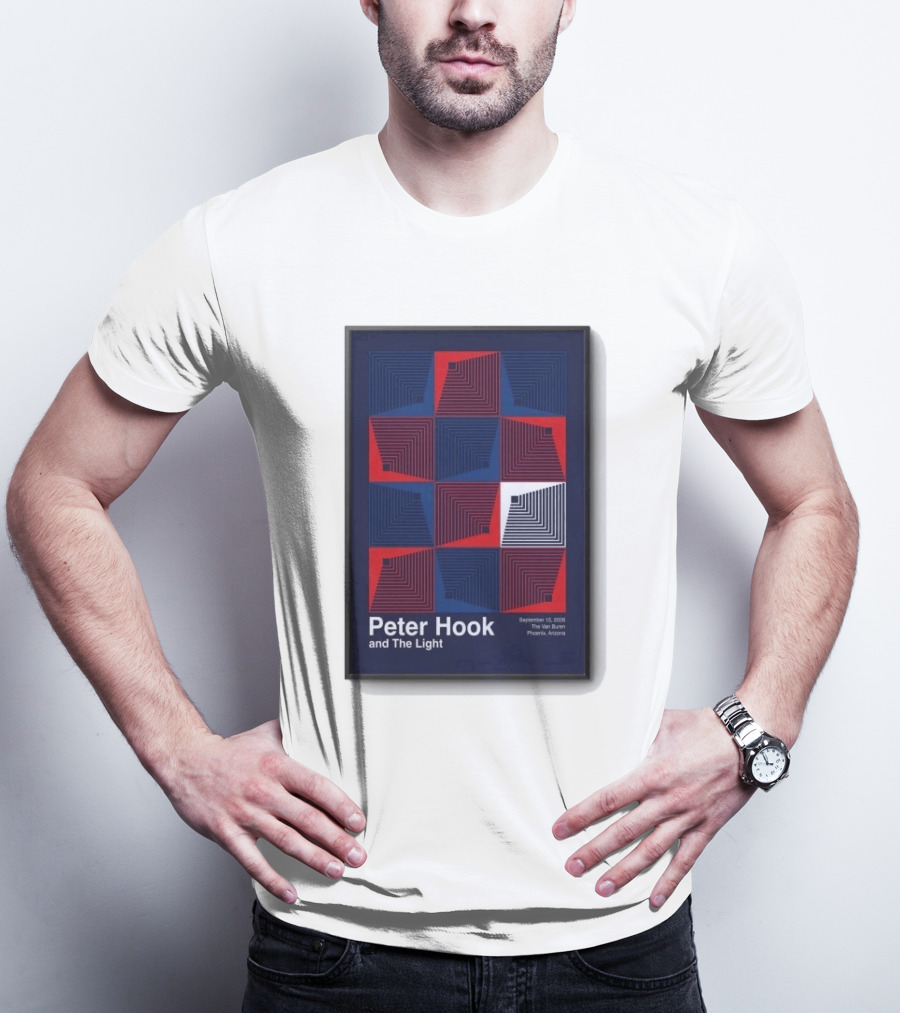 Peter Hook And The Light September 15 2026 The Van Buren Phoenix Arizona T-Shirt