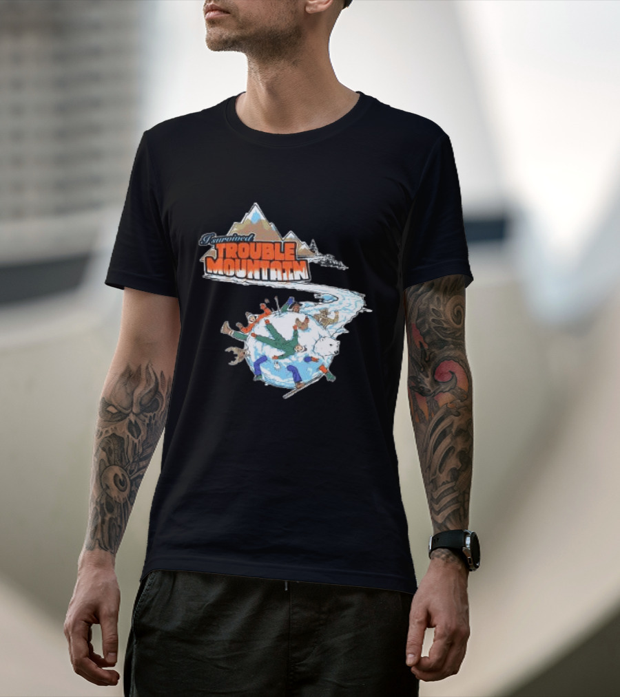 Aesop Rock X Blockhead I Survived Trouble Mountain T-Shirt