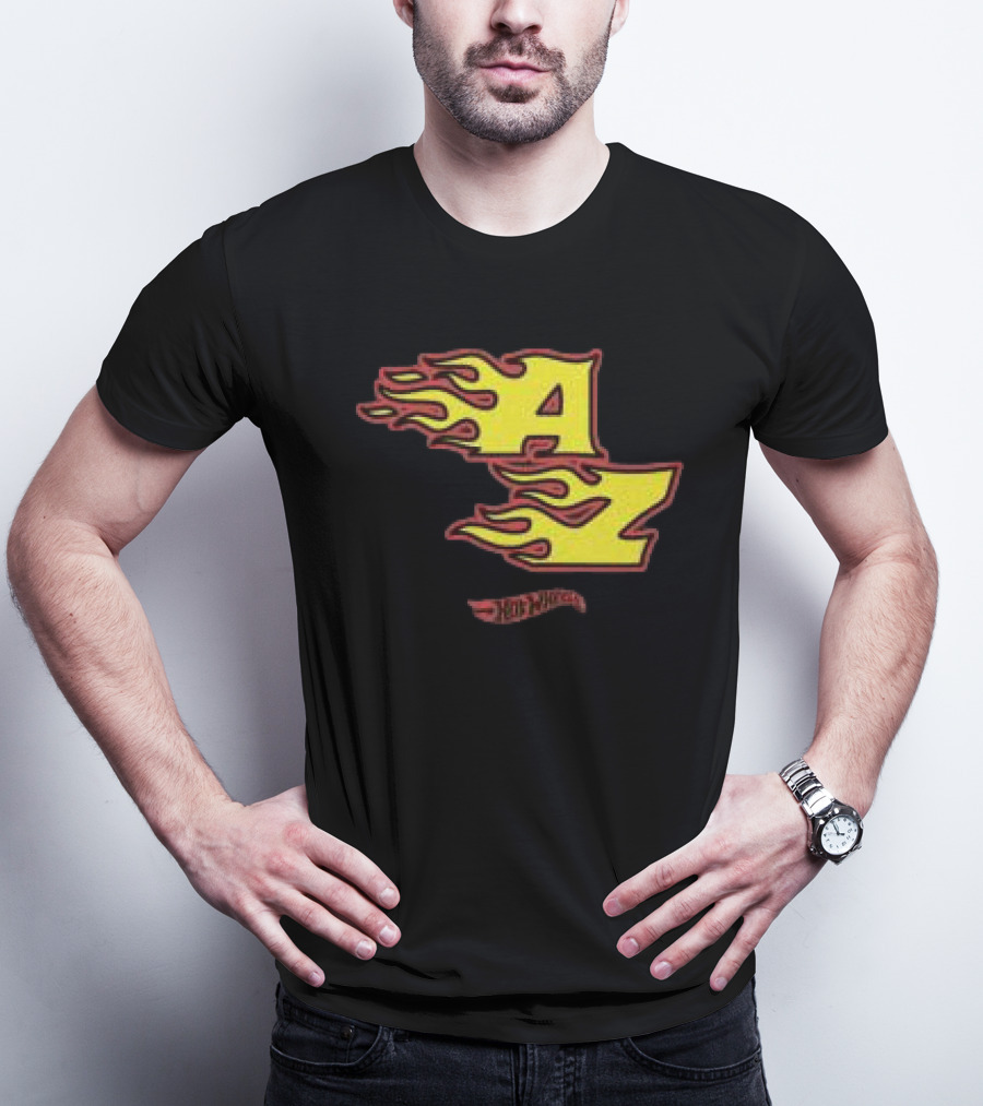 Hot Wheels AZ Flame Arizona Beverages Collaboration T-Shirt