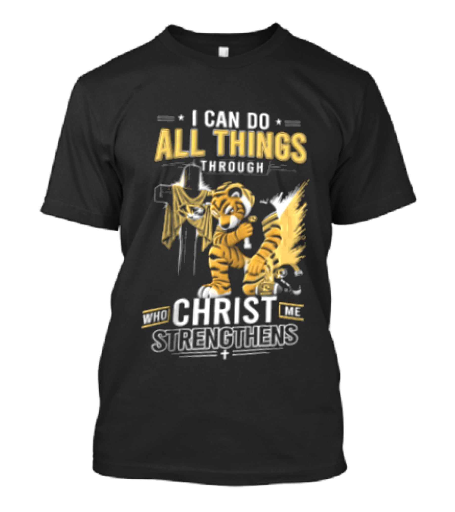 I Can Do All Things Through Christ Who Strengthens Me Mizzou Tiger T-Shirt
