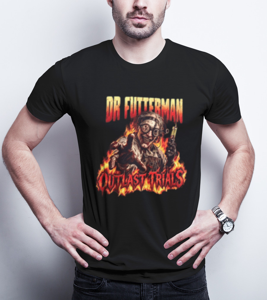 Dr Futterman Outlast Trials Horror Game T-Shirt