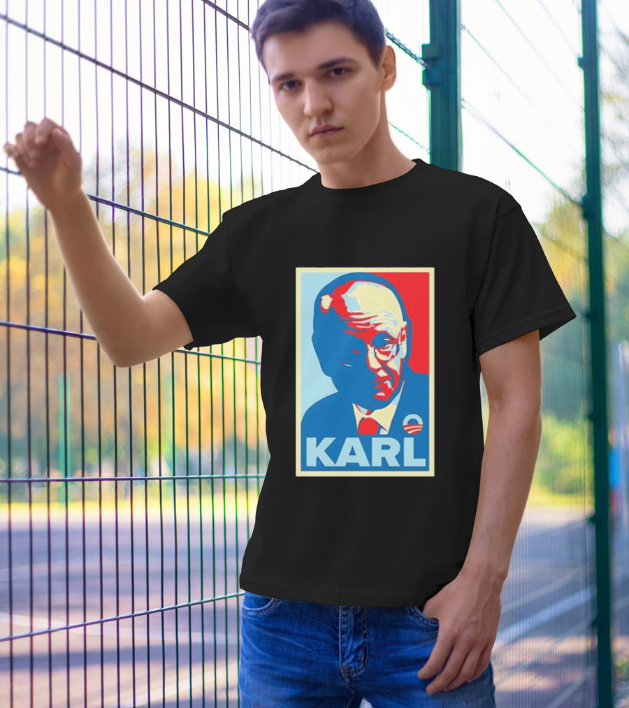 Obama Hope Style Karl Image T-Shirt