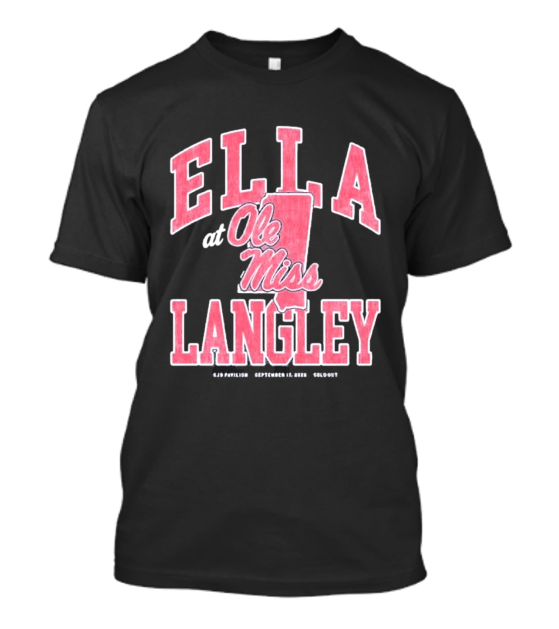 Ella Langley At Ole Miss SJB Pavilion September 17 2026 Oxford Mississippi T-Shirt