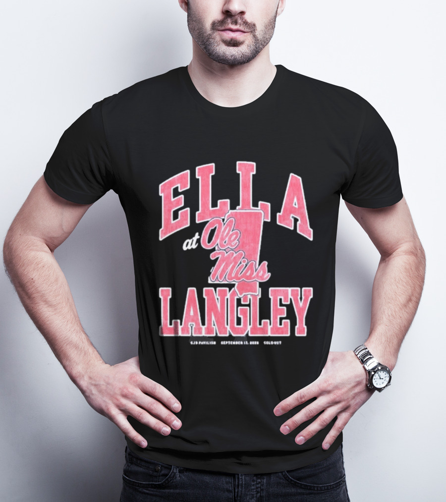 Ella Langley At Ole Miss SJB Pavilion September 17 2026 Oxford Mississippi T-Shirt