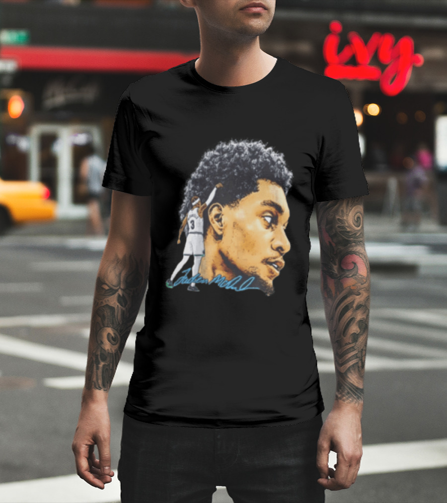 Jaden McDaniels Minnesota Timberwolves Signature T-Shirt