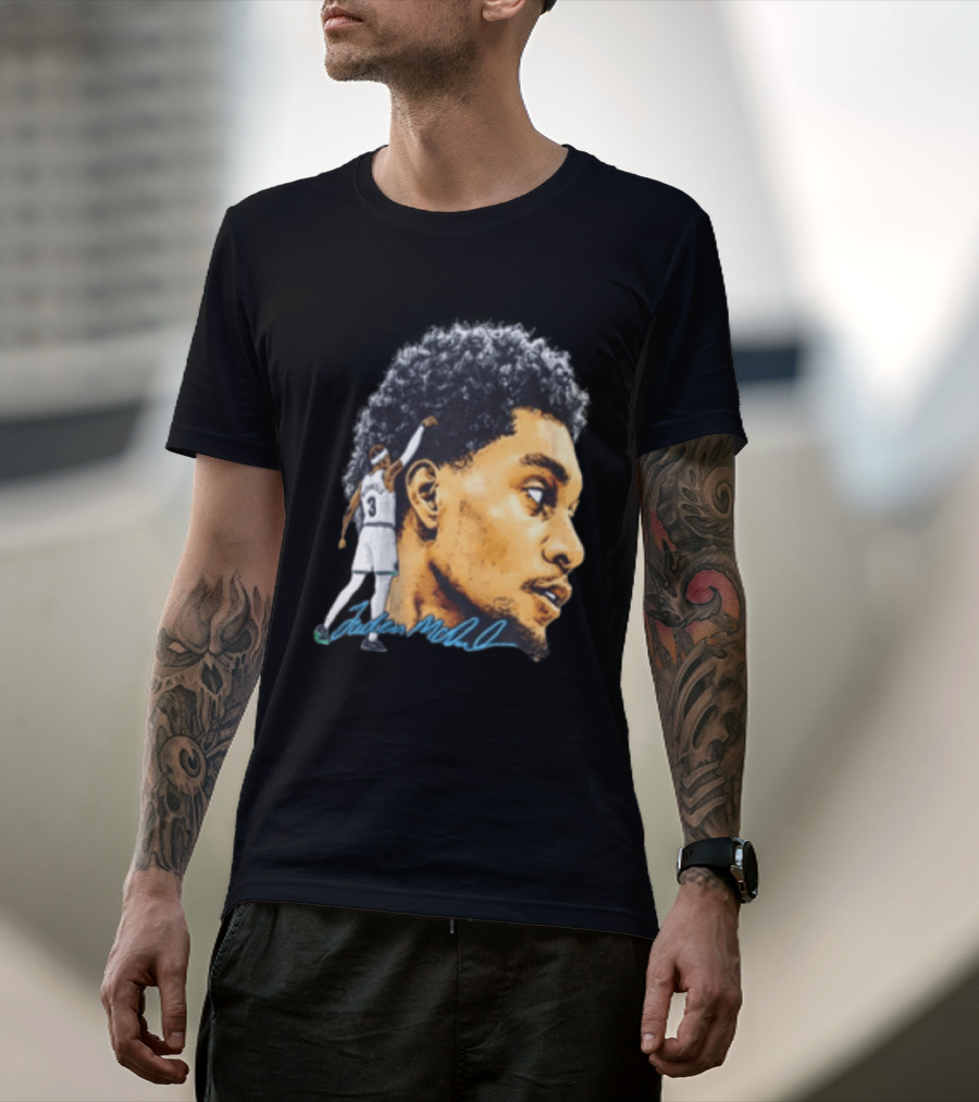Jaden McDaniels Minnesota Timberwolves Signature T-Shirt