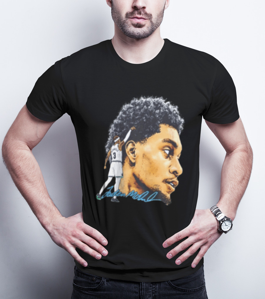 Jaden McDaniels Minnesota Timberwolves Signature T-Shirt