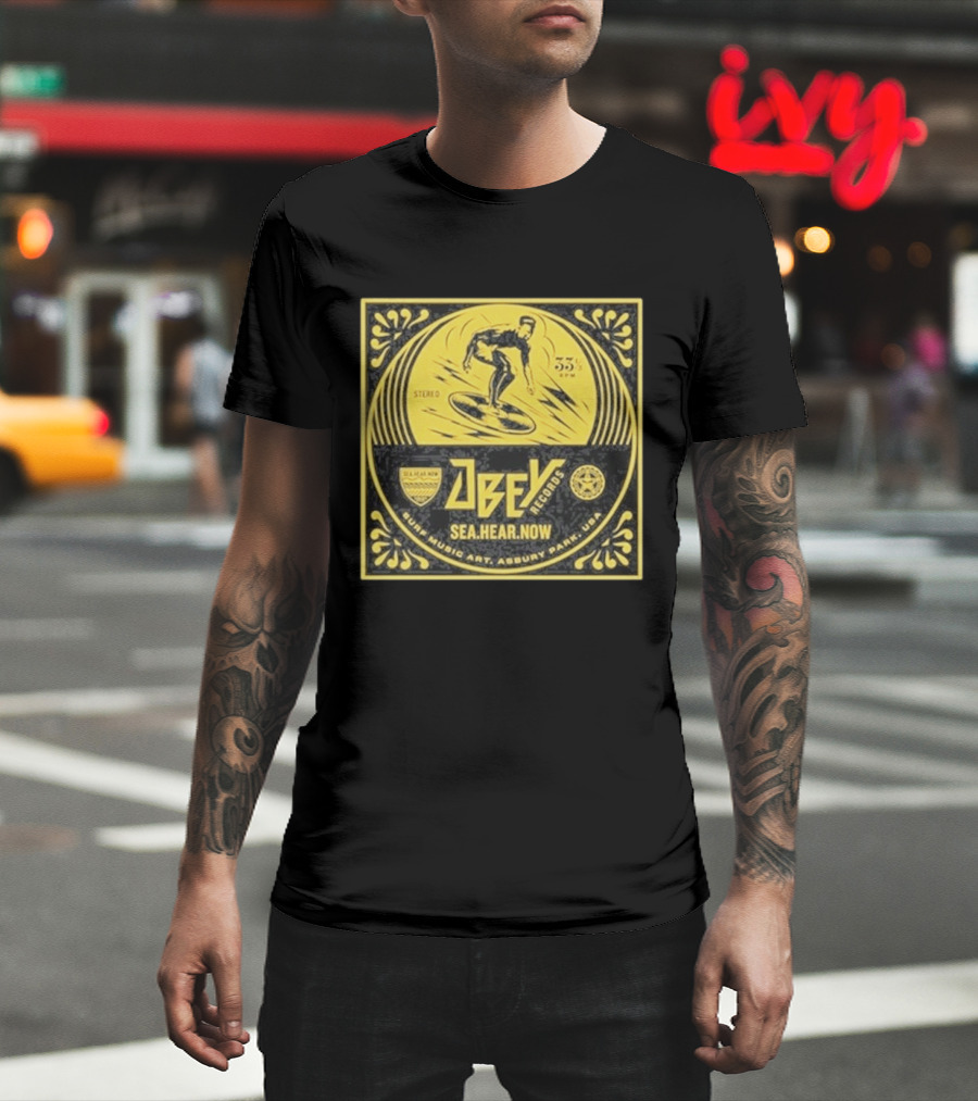 Sea.Hear.Now 2026 OBEY X SHN T-Shirt
