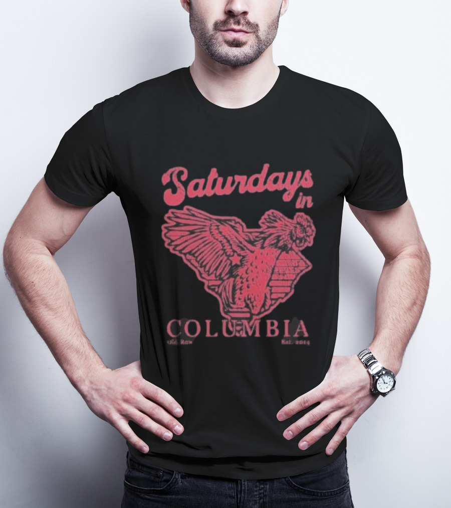 Saturdays In Columbia South Carolina Gamecocks T-Shirt