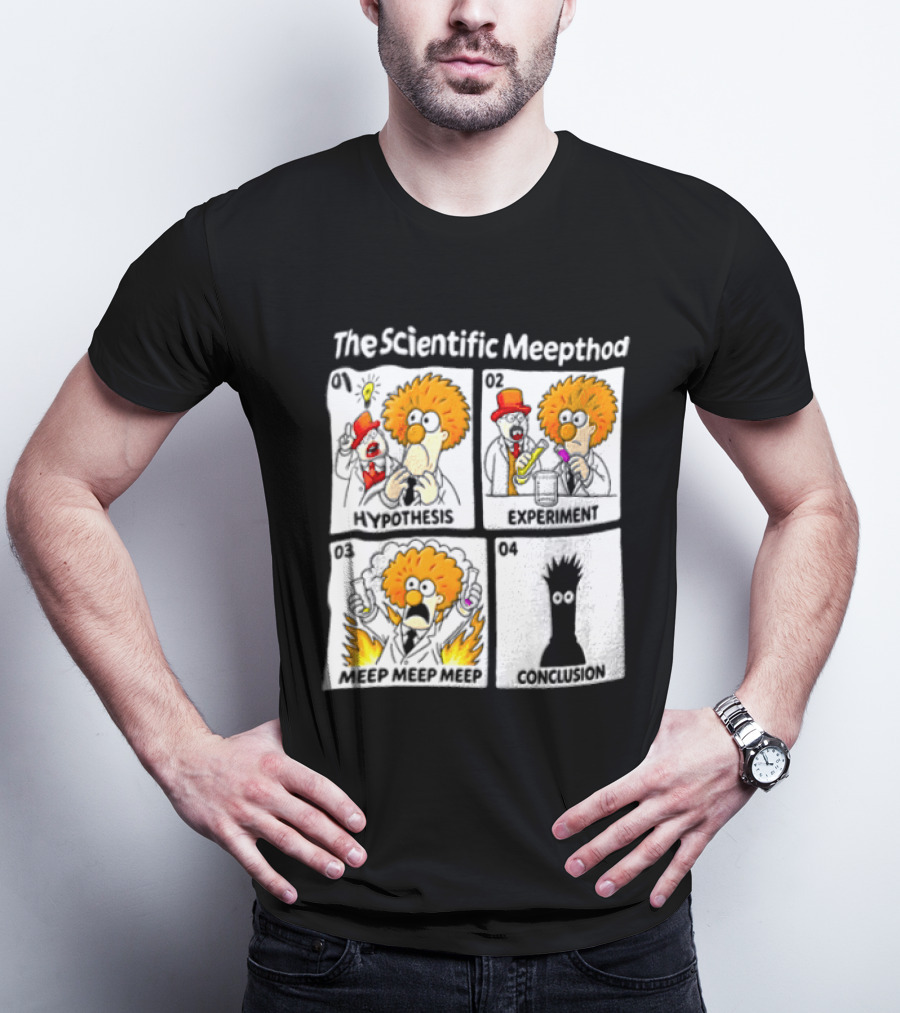 The Scientific Meepthod Beaker Experiment Walter White Conclusion Comic T-Shirt