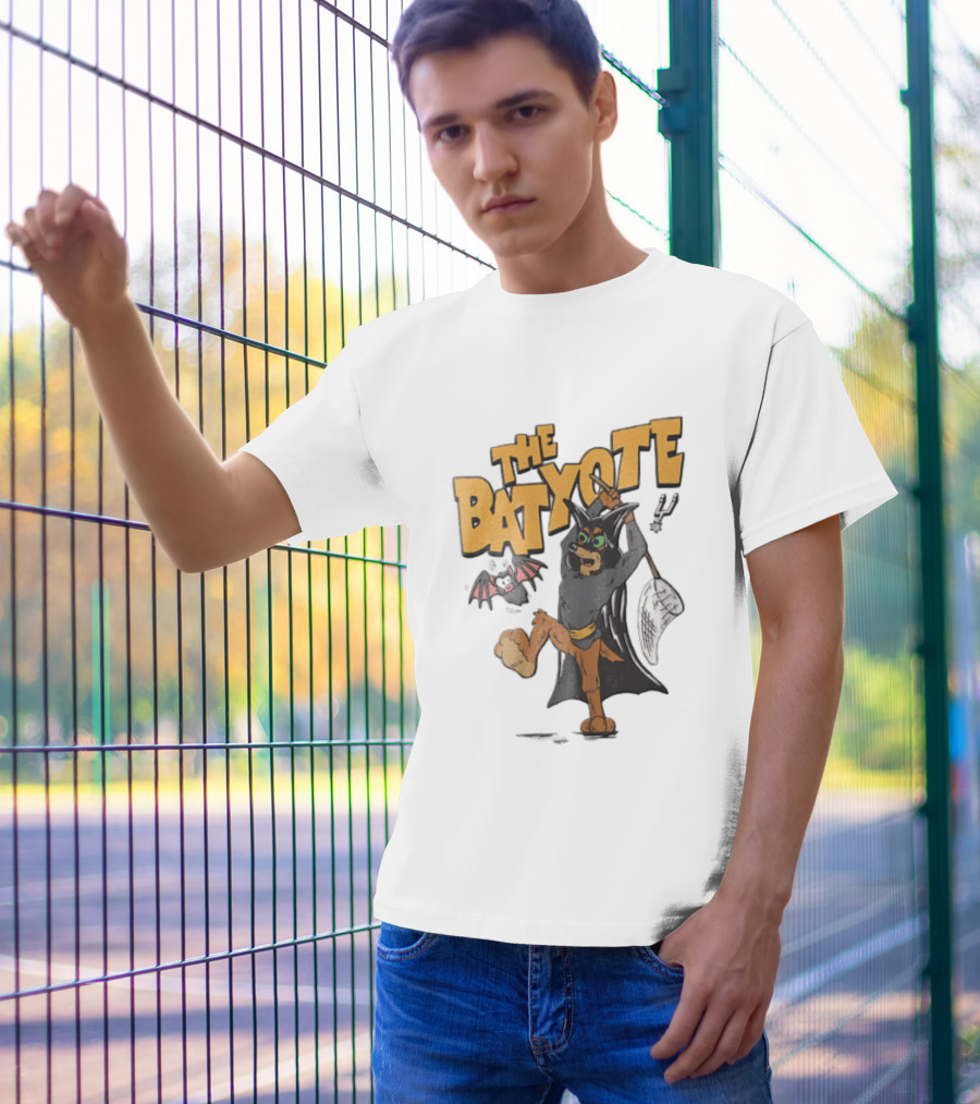The Bat Yote Coyote Butterfly Net Creature Cartoon San Antonio Spurs NBA T-Shirt