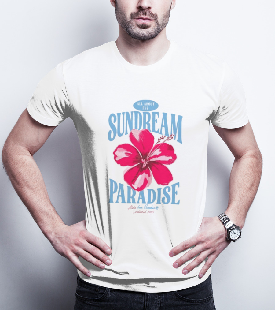 Sundream Paradise Hibiscus Aloha For Relaxing Established 2005 T-Shirt