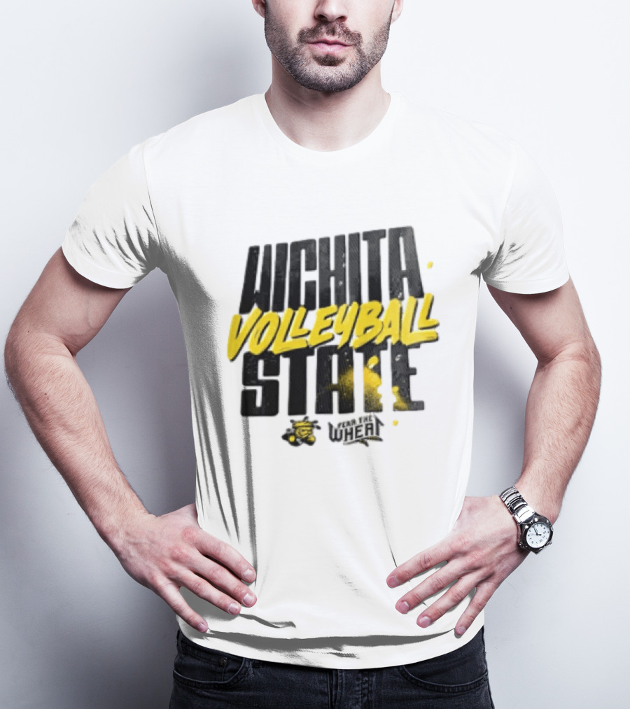 Wichita State Volleyball Fear The Wheat T-Shirt