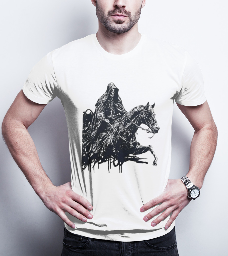 A7x World Store Total Surrender Grim Reaper Horseman T-Shirt