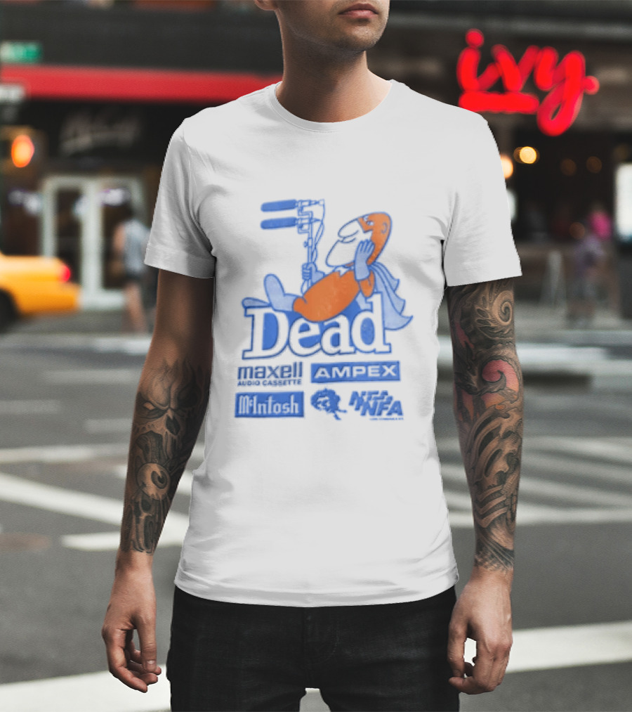 Dead Maxell Audio Cassette Ampex Mcintosh Nfa Loose Standards T-Shirt