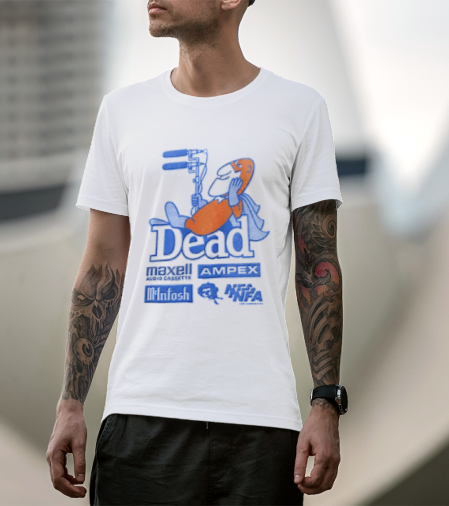 Dead Maxell Audio Cassette Ampex Mcintosh Nfa Loose Standards T-Shirt