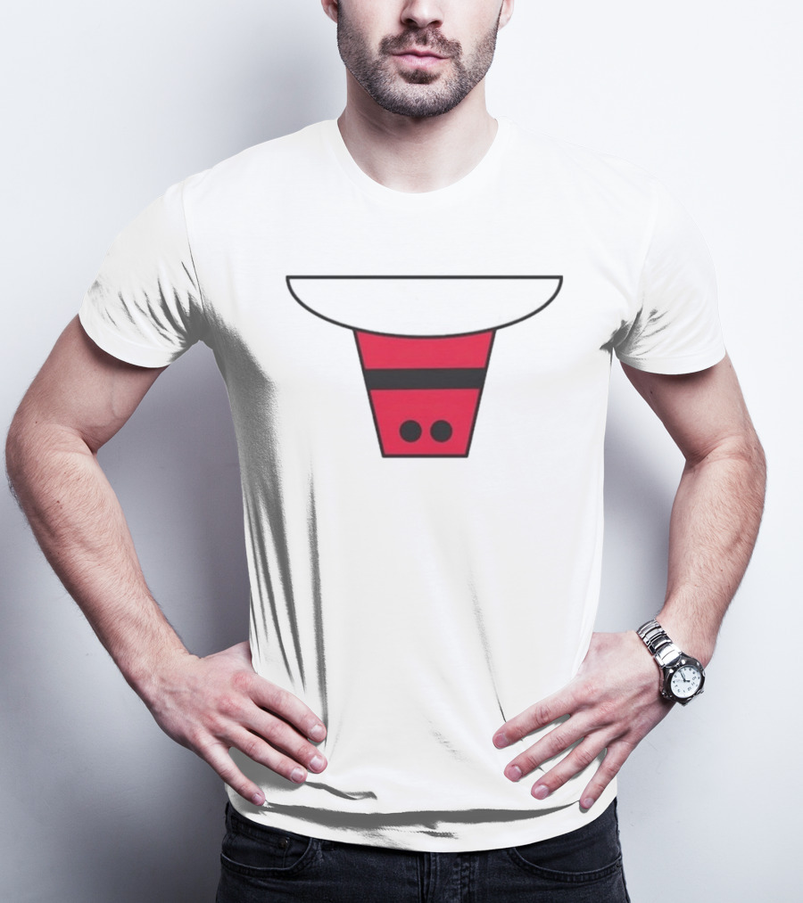 Ji Lee Underbranded Chicago Bulls Iconic Visual Redesign T-Shirt