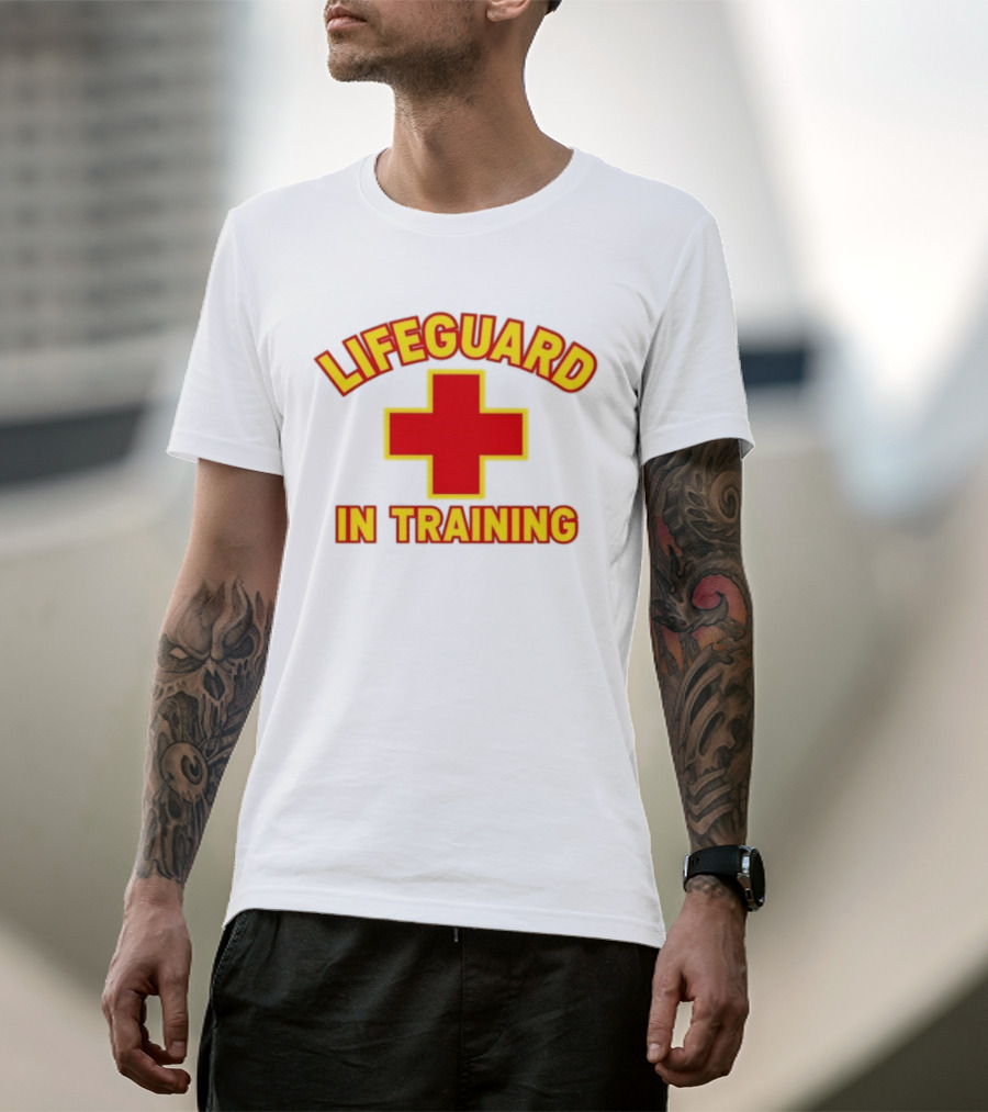 Lifeguard In Training Red Cross T-Shirt