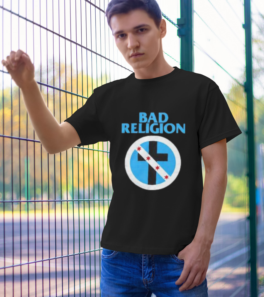 Bad Religion Store Riot Fest Chicago T-Shirt
