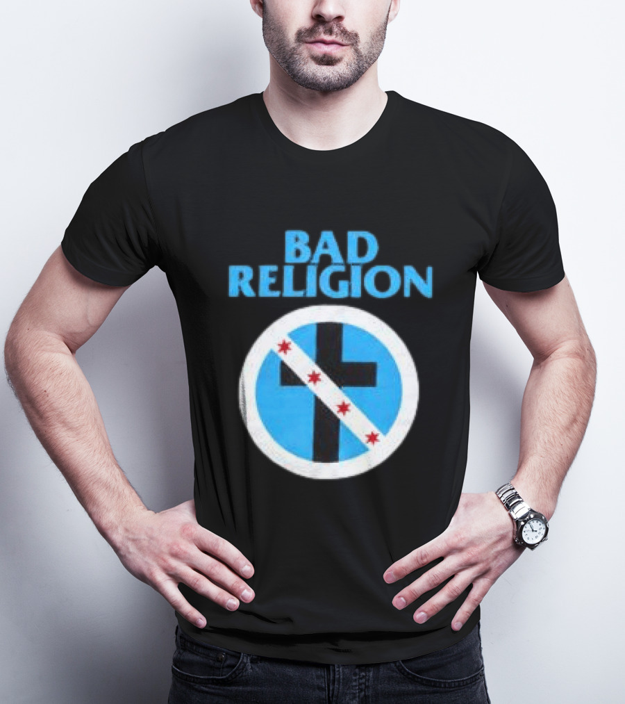 Bad Religion Store Riot Fest Chicago T-Shirt