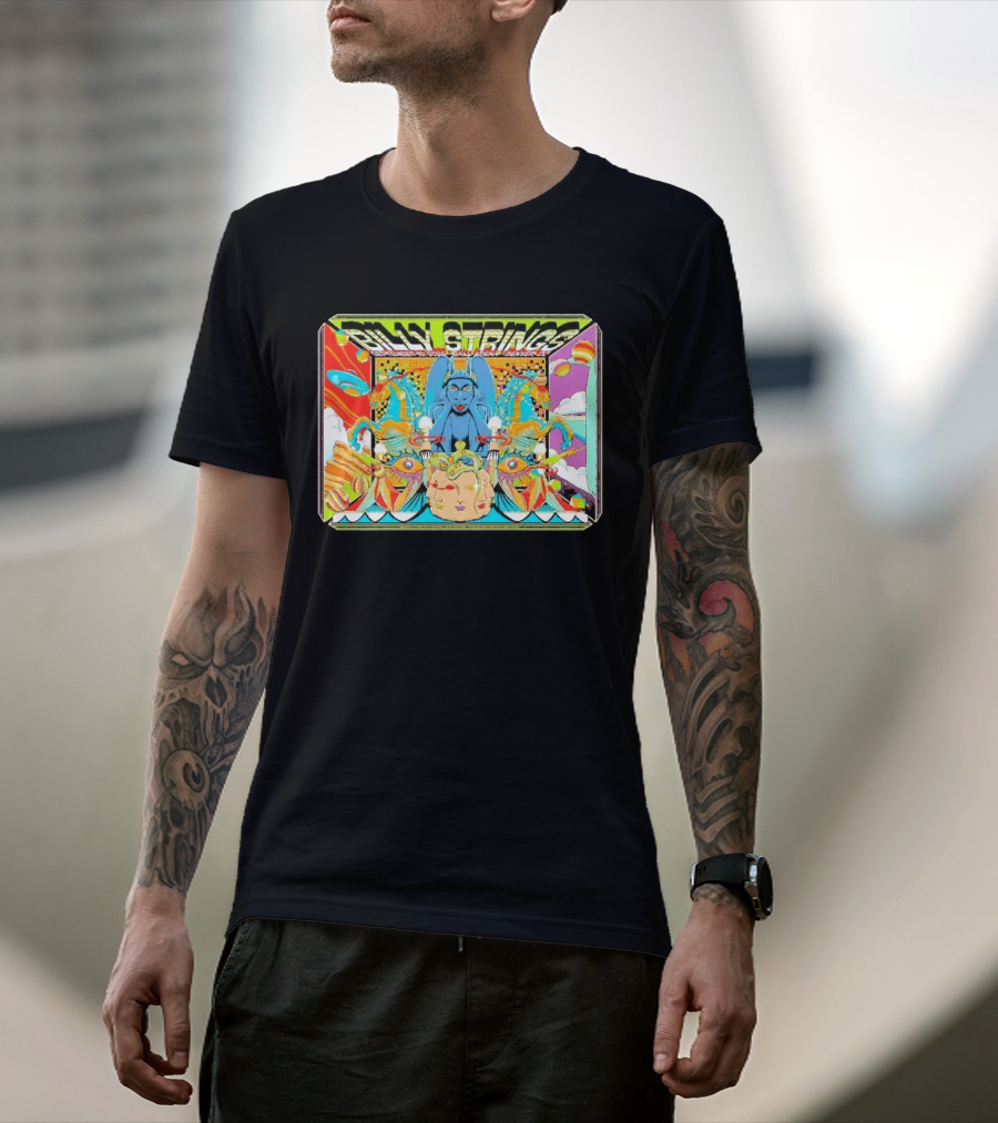 Billy Strings September 19 2026 Ball Arena Denver By Pedro Correa T-Shirt