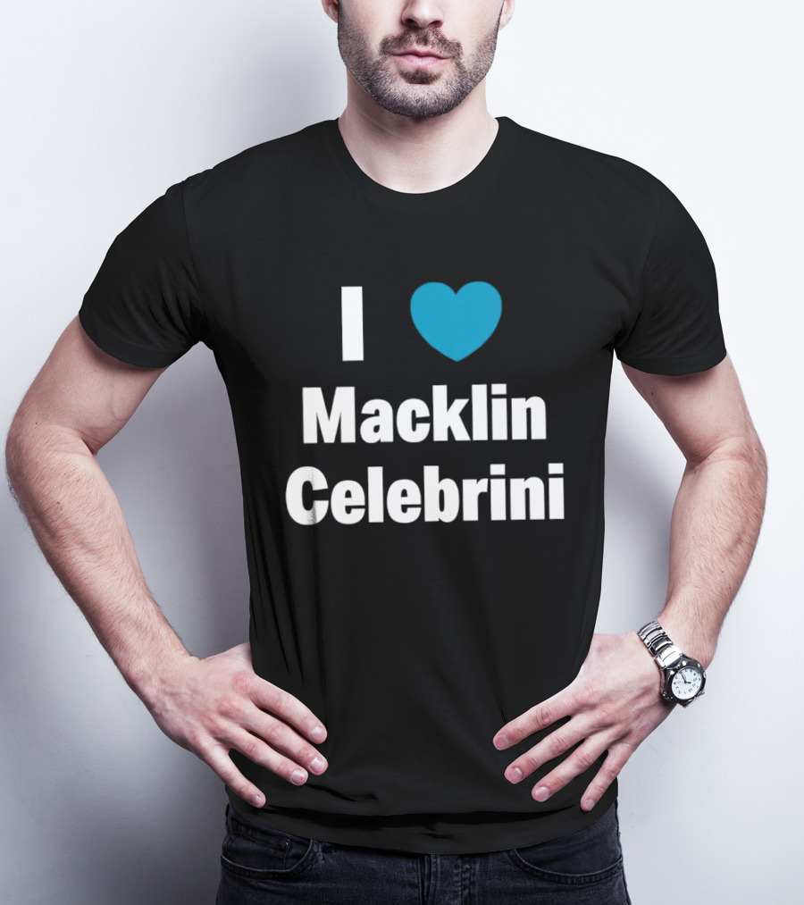 I Heart Macklin Celebrini San Jose Sharks Hockey Fan Favorite T-Shirt