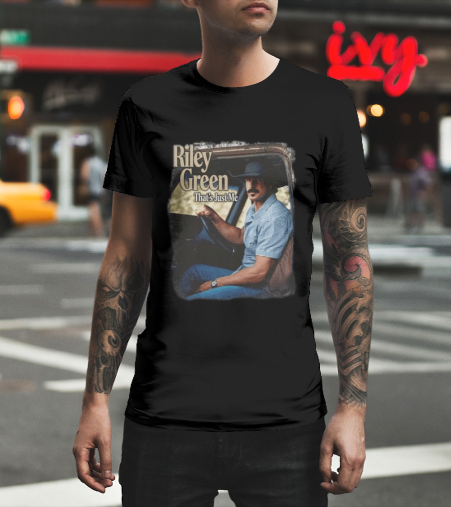 Riley Green That's Just Me Vintage Truck Driver Aesthetic T-Shirt