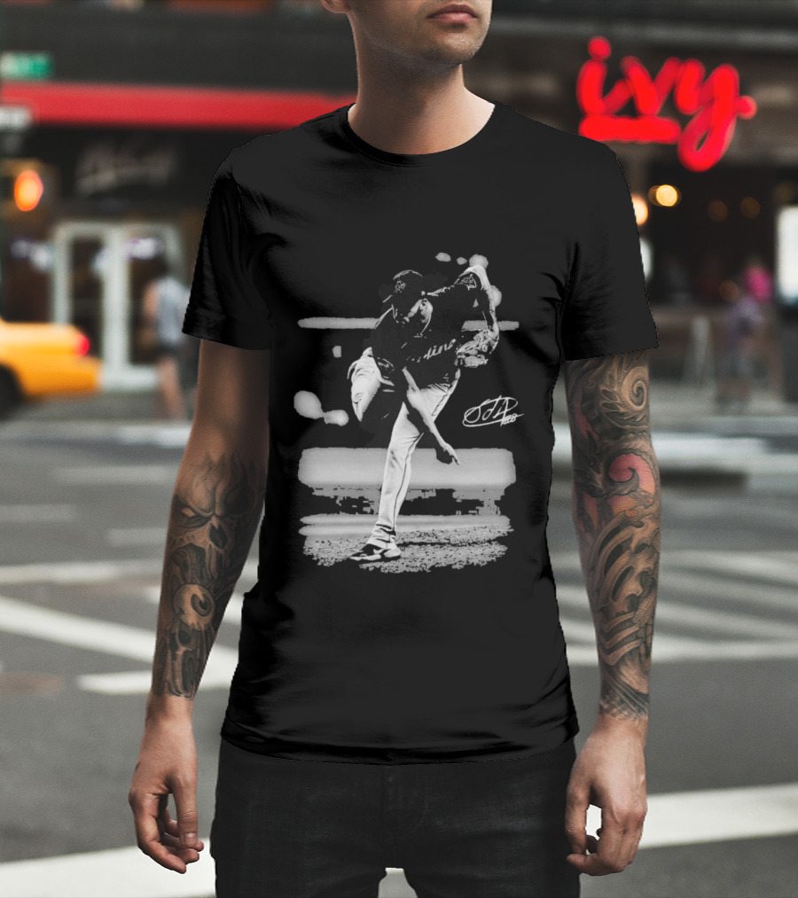 Sandy Alcantara The Horse Out Of The Pen Miami Pitcher T-Shirt