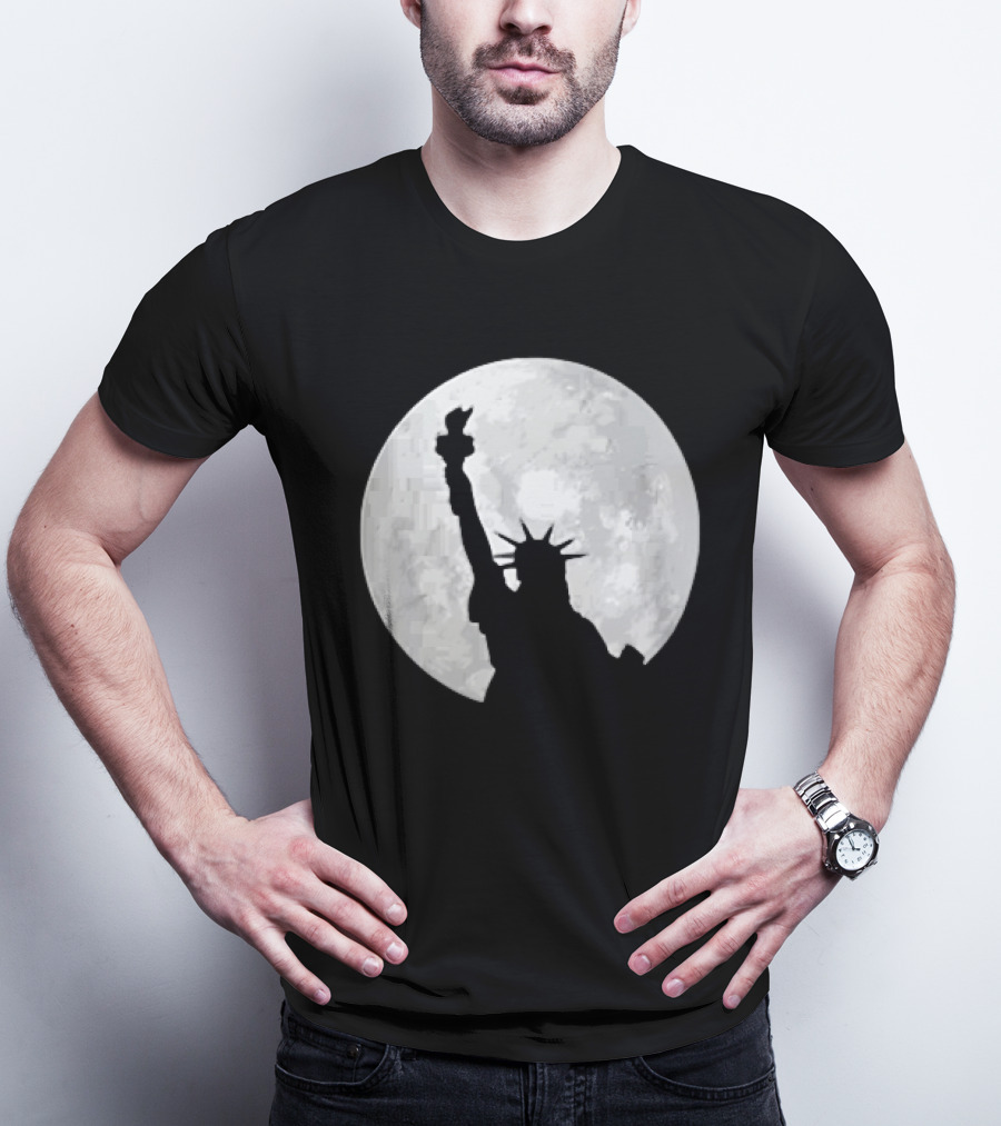 Statue Of Liberty Lunar T-Shirt