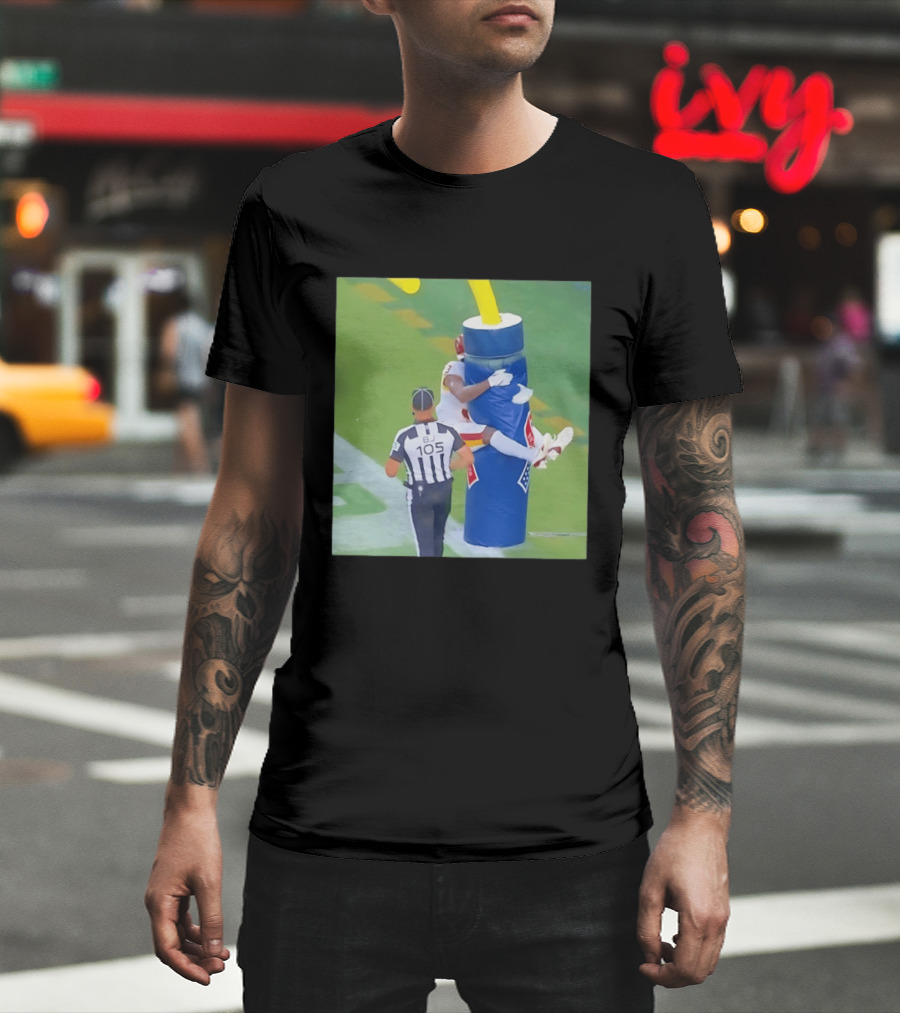 Stefon Diggs Washington Commanders Touchdown Celebration NFL Moment T-Shirt