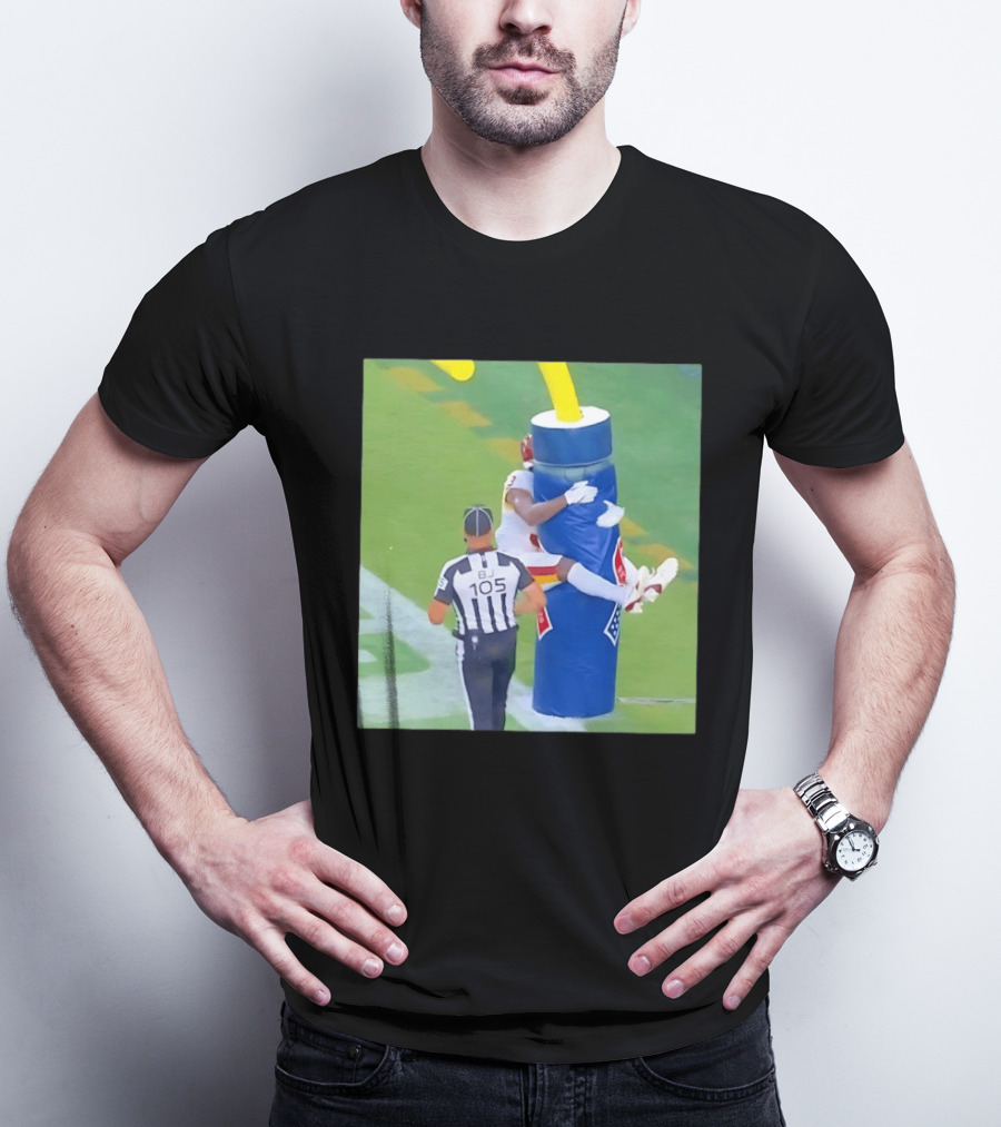 Stefon Diggs Washington Commanders Touchdown Celebration NFL Moment T-Shirt