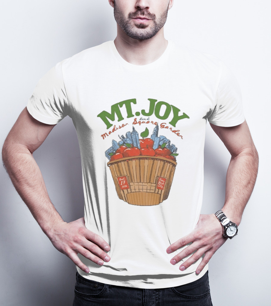 Mt. Joy Madison Square Garden Sept 17 2026 Apples New York City T-Shirt